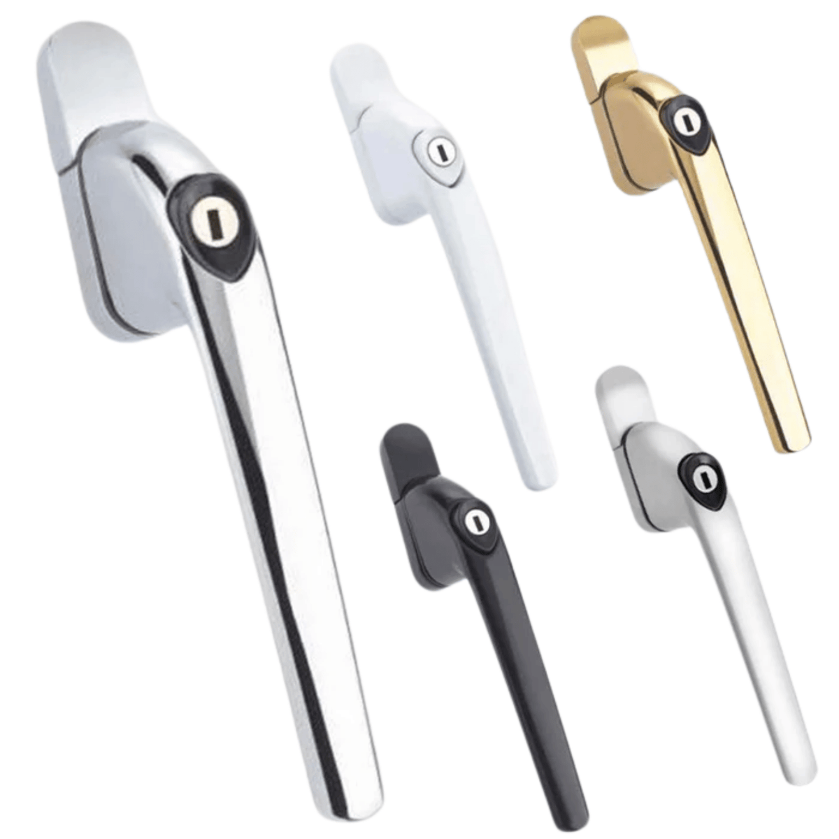 Universal Mila Hero uPVC Espag Window Inline Handle Key Locking Double ...