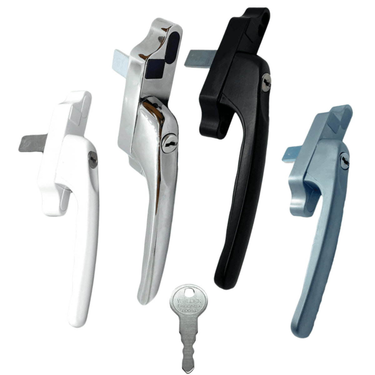 Cadenza Odessy Blade Aluminium Window Handle Tongue Spade Driven Right ...